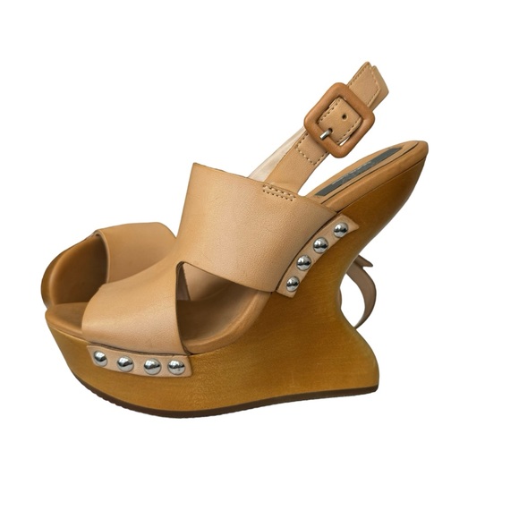 Saks Fifth Avenue | Shoes | Brand New Gray Saks Fifth Avenue Tan Gianna ...